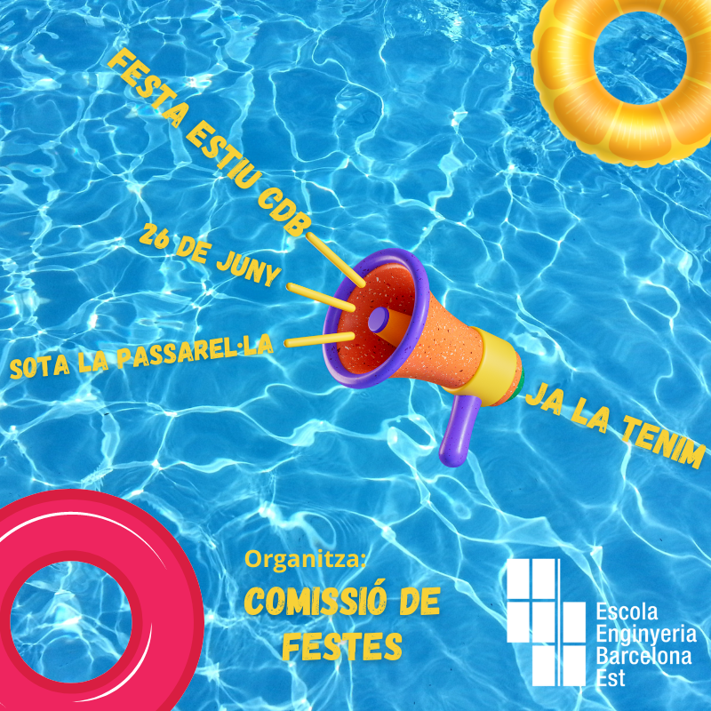 Arriba la festa d'estiu del Campus Diagonal-Besòs 2024 — Escola d ...