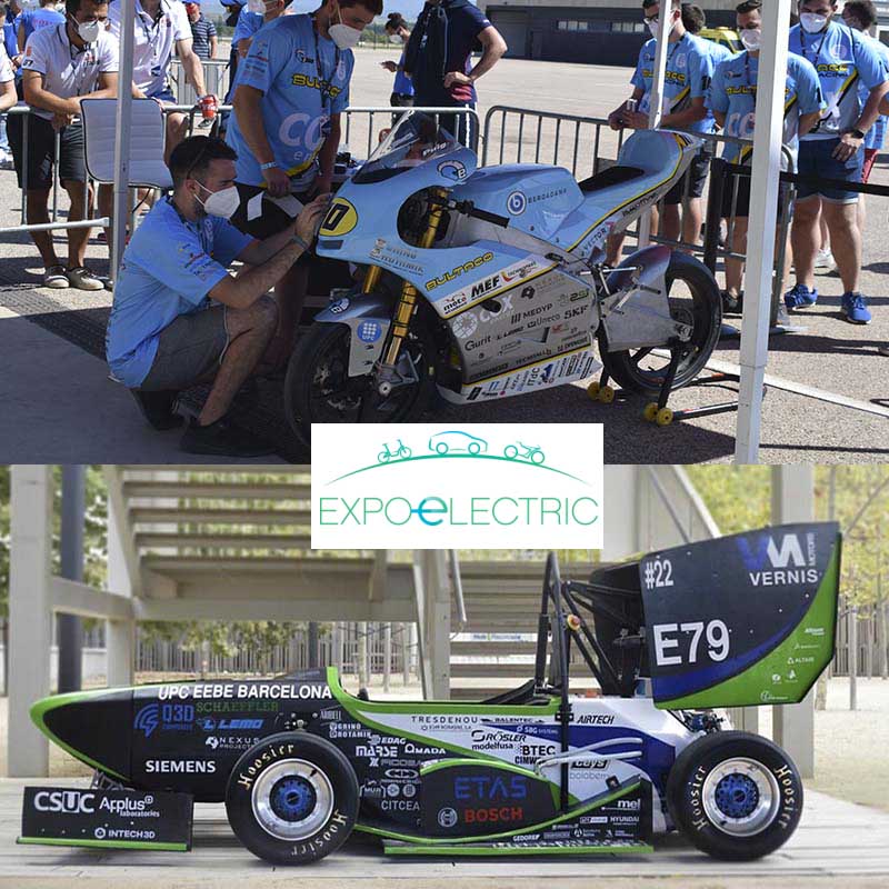 E-Powered Racing i e-Tech Racing a Expoelectric 2021 — Escola d ...