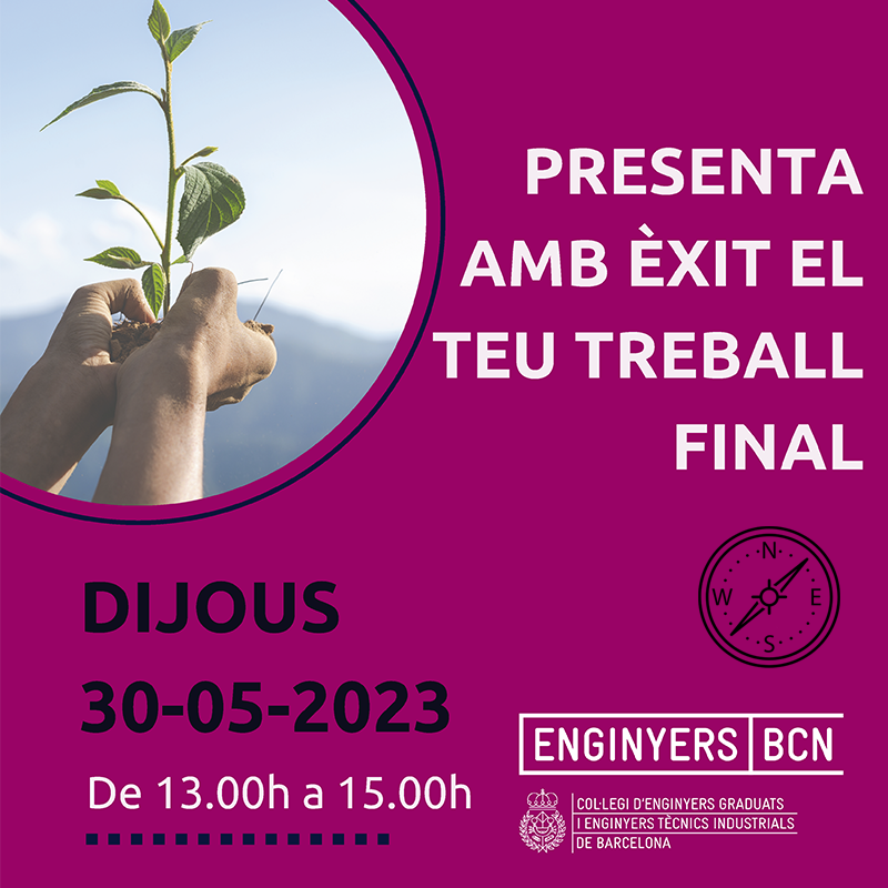 ENGINYERS BCN t'ensenyen a presentar amb èxit el teu TFE — Escola d ...