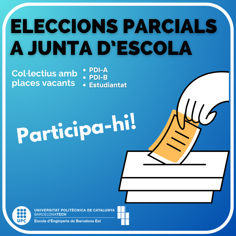 Escola d'Enginyeria de Barcelona Est. EEBE — UPC. Universitat ...